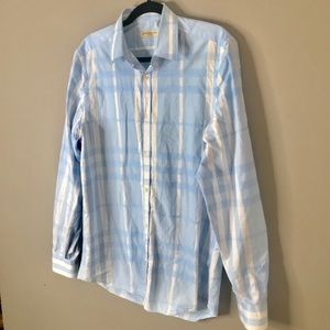 Burberry | Shirts | Burberry Mens Button Down Htf Checker Print | Poshmark